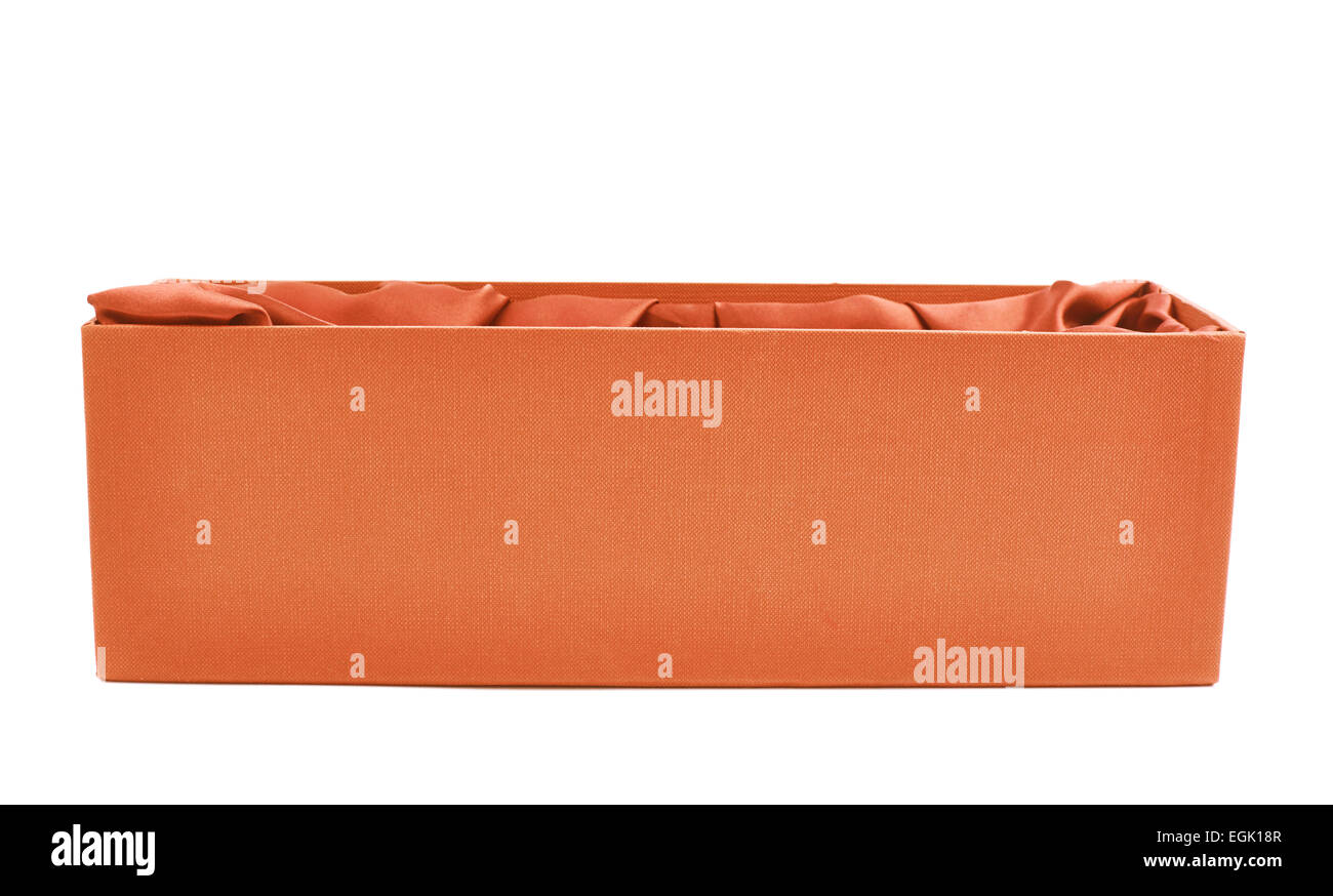 Tall gift box isolated Stock Photo - Alamy