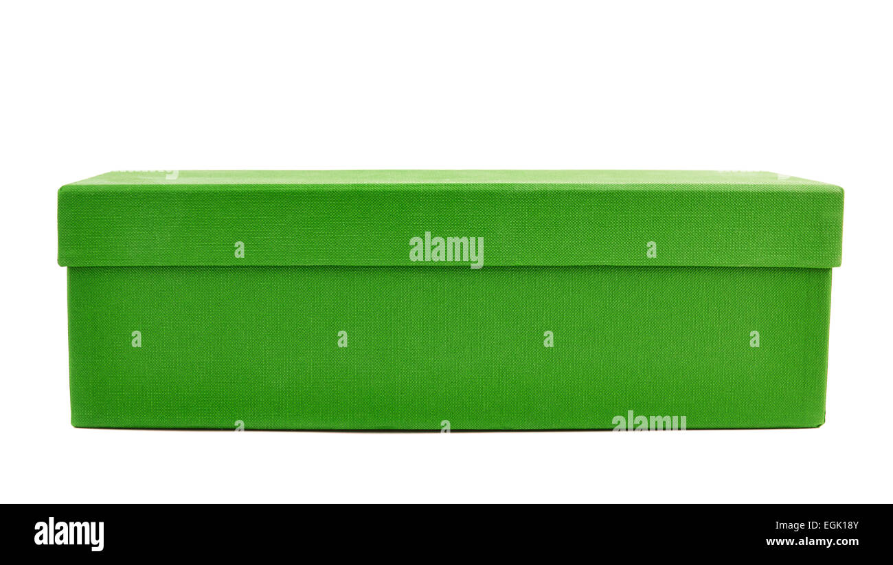 Tall gift box isolated Stock Photo - Alamy