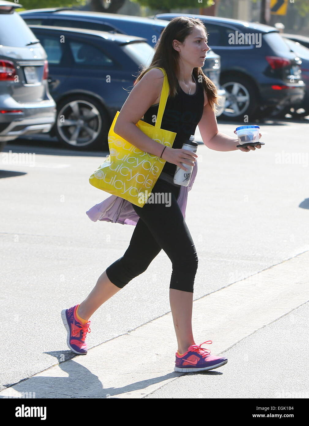 Gordon Ramsay and his family visit SoulCycle to have a morning workout ...