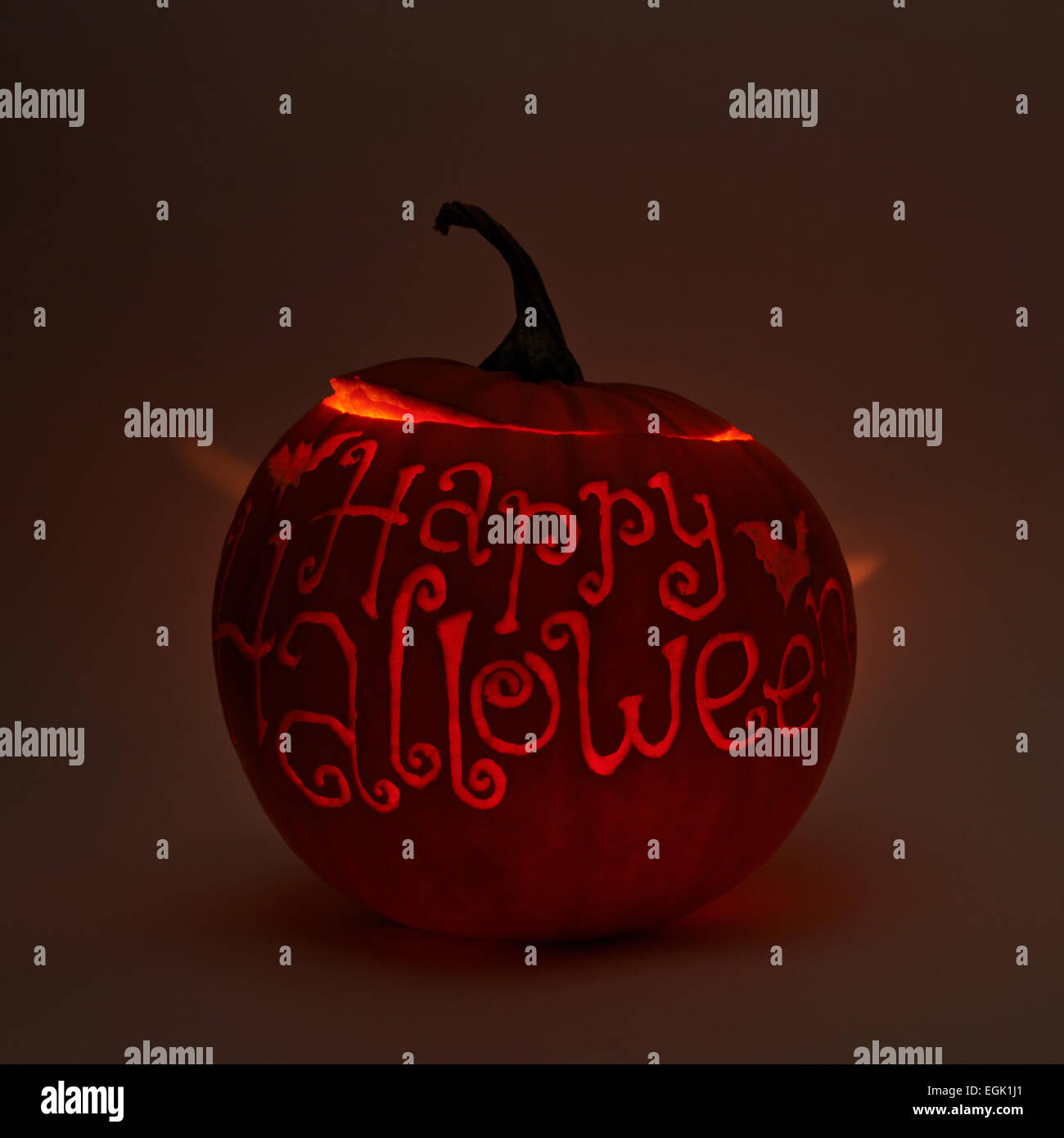 Jack-o'-lanterns halloween pumpkin Stock Photo - Alamy