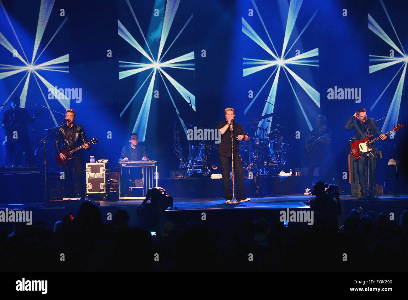 Las Vegas, Nevada, USA. 25th Feb, 2015. Joe Don Rooney, lead guitarist ...