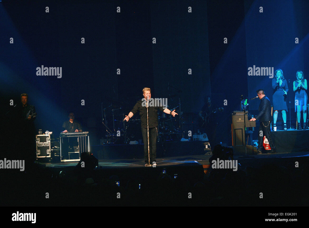 Las Vegas, Nevada, USA. 25th Feb, 2015. Joe Don Rooney, lead guitarist ...