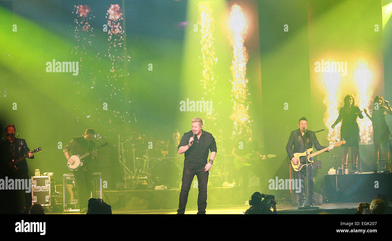 Las Vegas, Nevada, USA. 25th Feb, 2015. Joe Don Rooney, lead guitarist ...