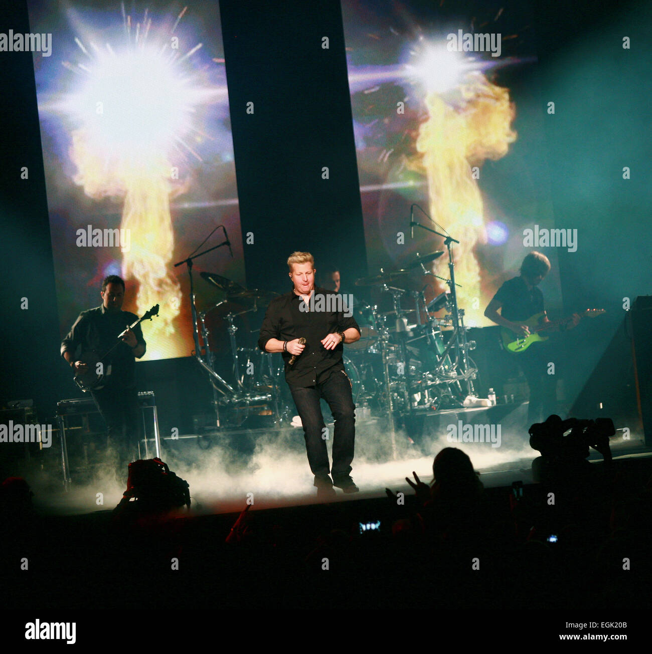 Las Vegas, Nevada, USA. 25th Feb, 2015. Joe Don Rooney, lead guitarist ...