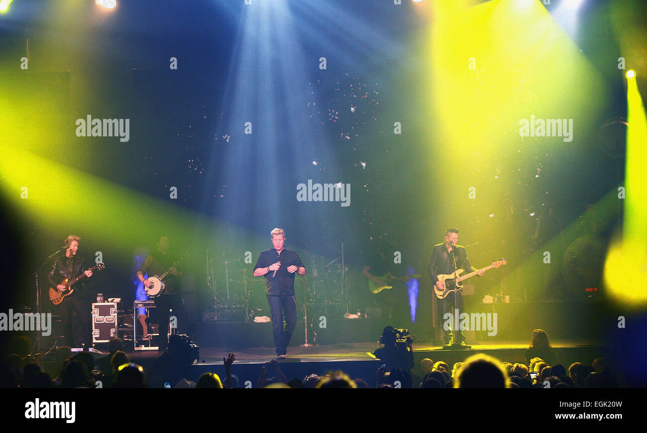 Las Vegas, Nevada, USA. 25th Feb, 2015. Joe Don Rooney, lead guitarist ...
