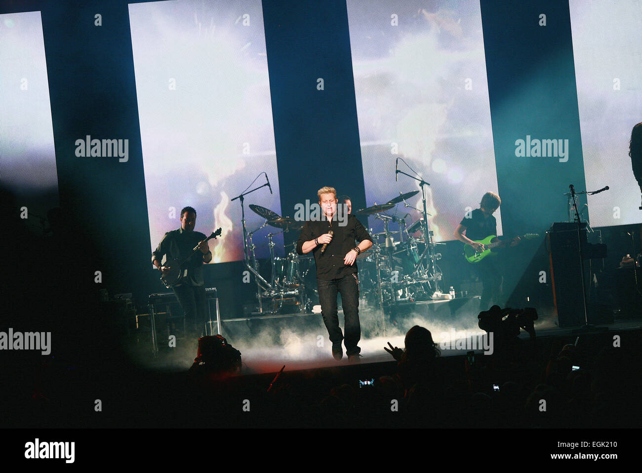 Las Vegas, Nevada, USA. 25th Feb, 2015. Joe Don Rooney, lead guitarist ...