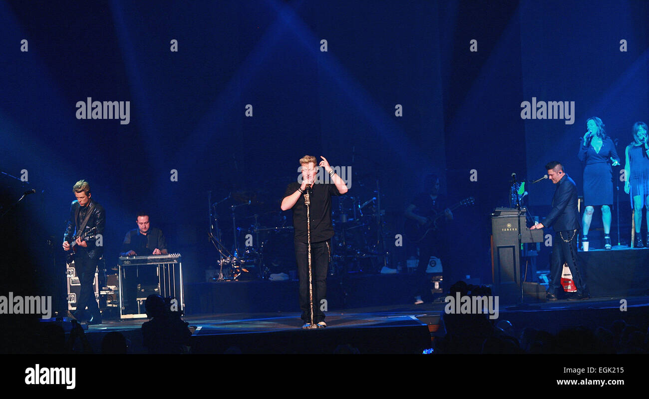 Las Vegas, Nevada, USA. 25th Feb, 2015. Joe Don Rooney, lead guitarist ...