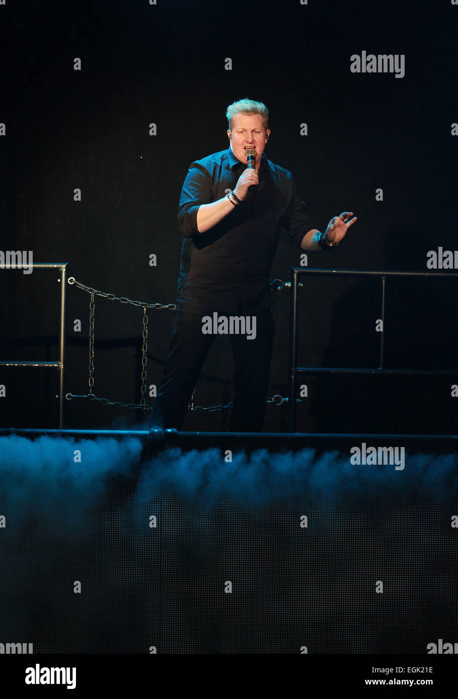 Las Vegas, Nevada, USA. 25th Feb, 2015. Gary LeVox, lead vocalist of ...