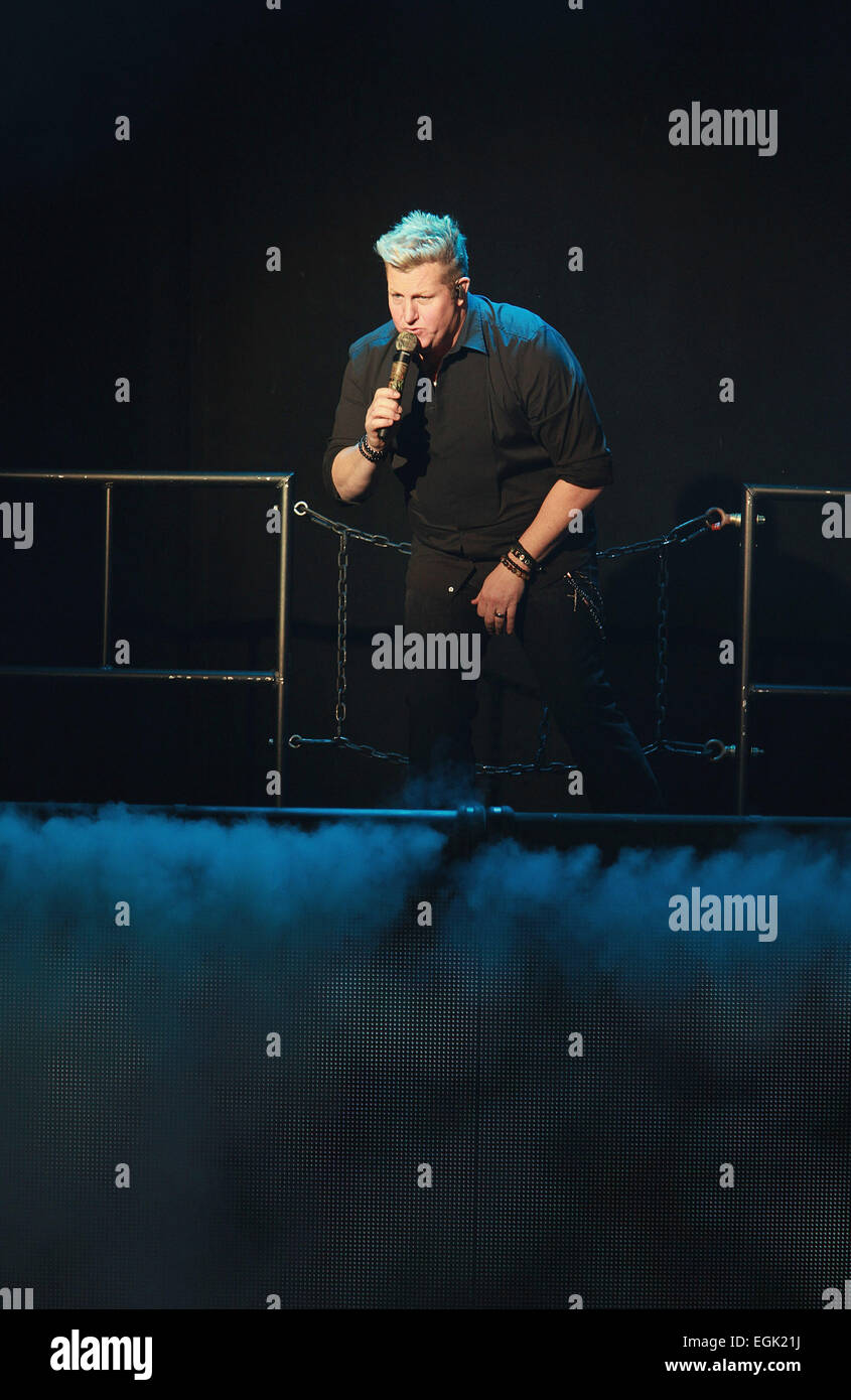 Las Vegas, Nevada, USA. 25th Feb, 2015. Gary LeVox, lead vocalist of ...