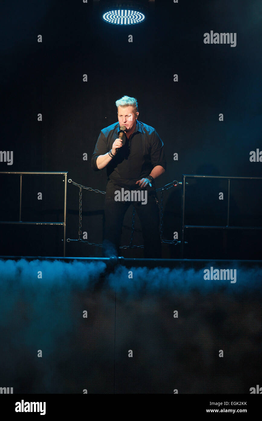 Las Vegas, Nevada, USA. 25th Feb, 2015. Gary LeVox, lead vocalist of ...