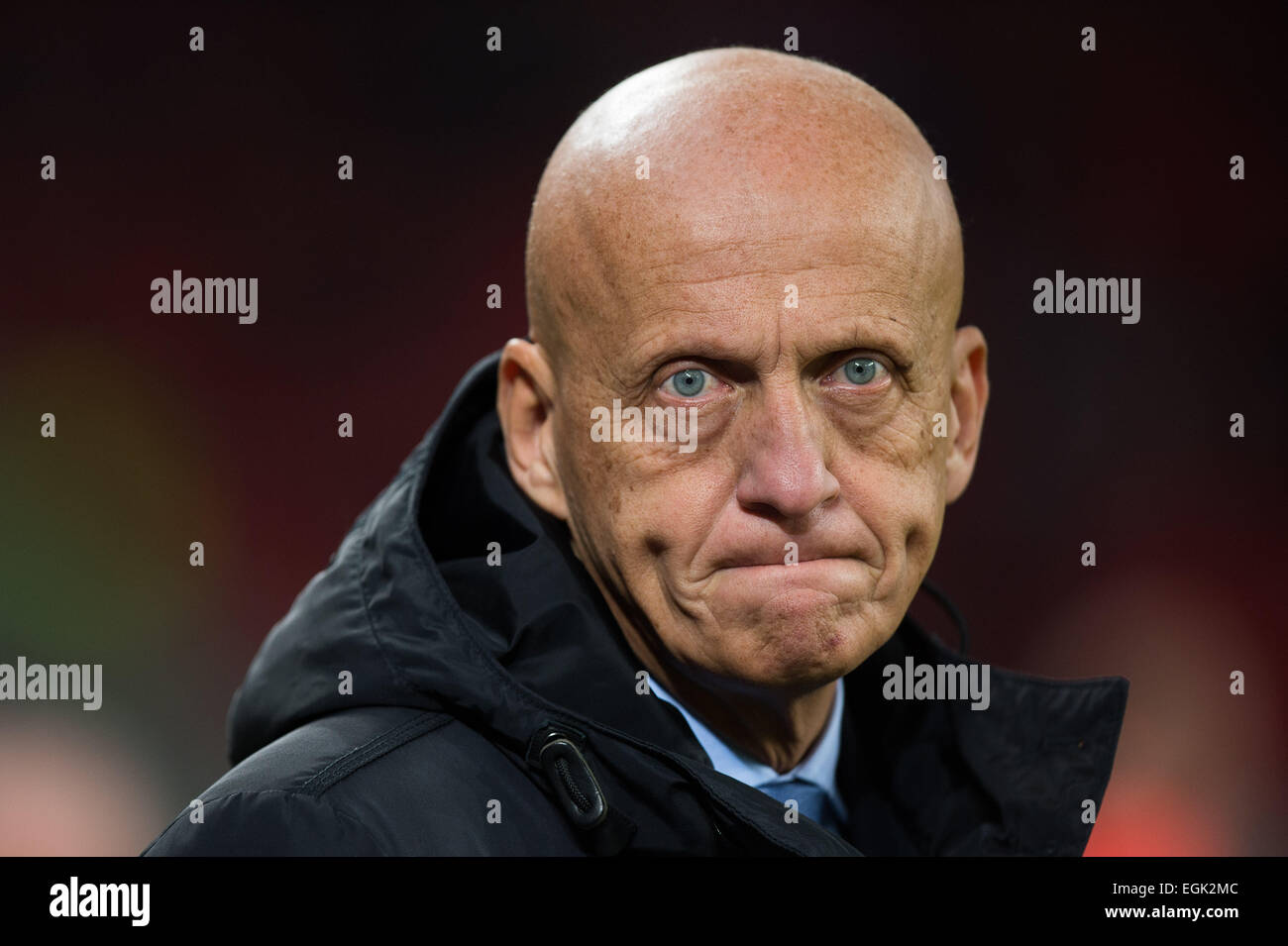 Retired referee Pierluigi Collina pictured at the Champions League ...