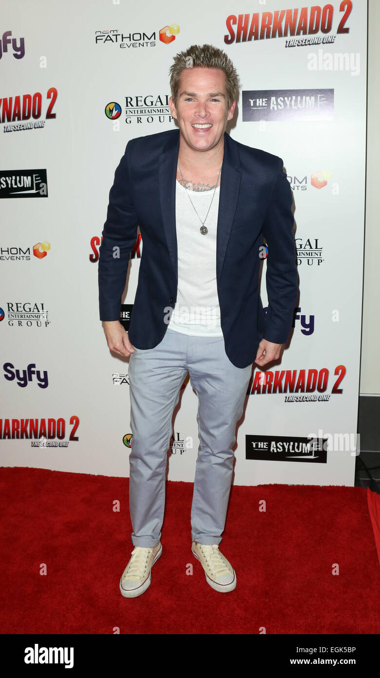 Sharknado 2: The Second One' Los Angeles premiere at L.A. Live Theatre ...