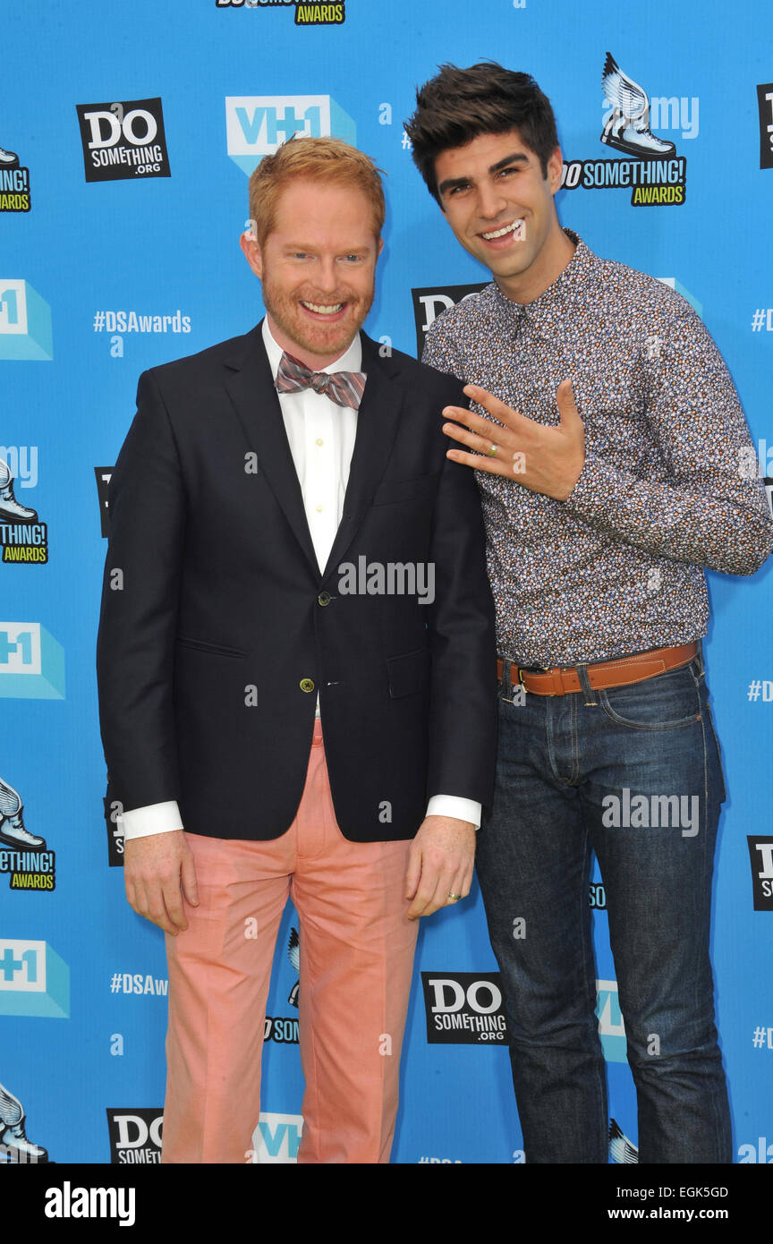 LOS ANGELES, CA - JULY 31, 2013: Modern Family star Jesse Tyler ...
