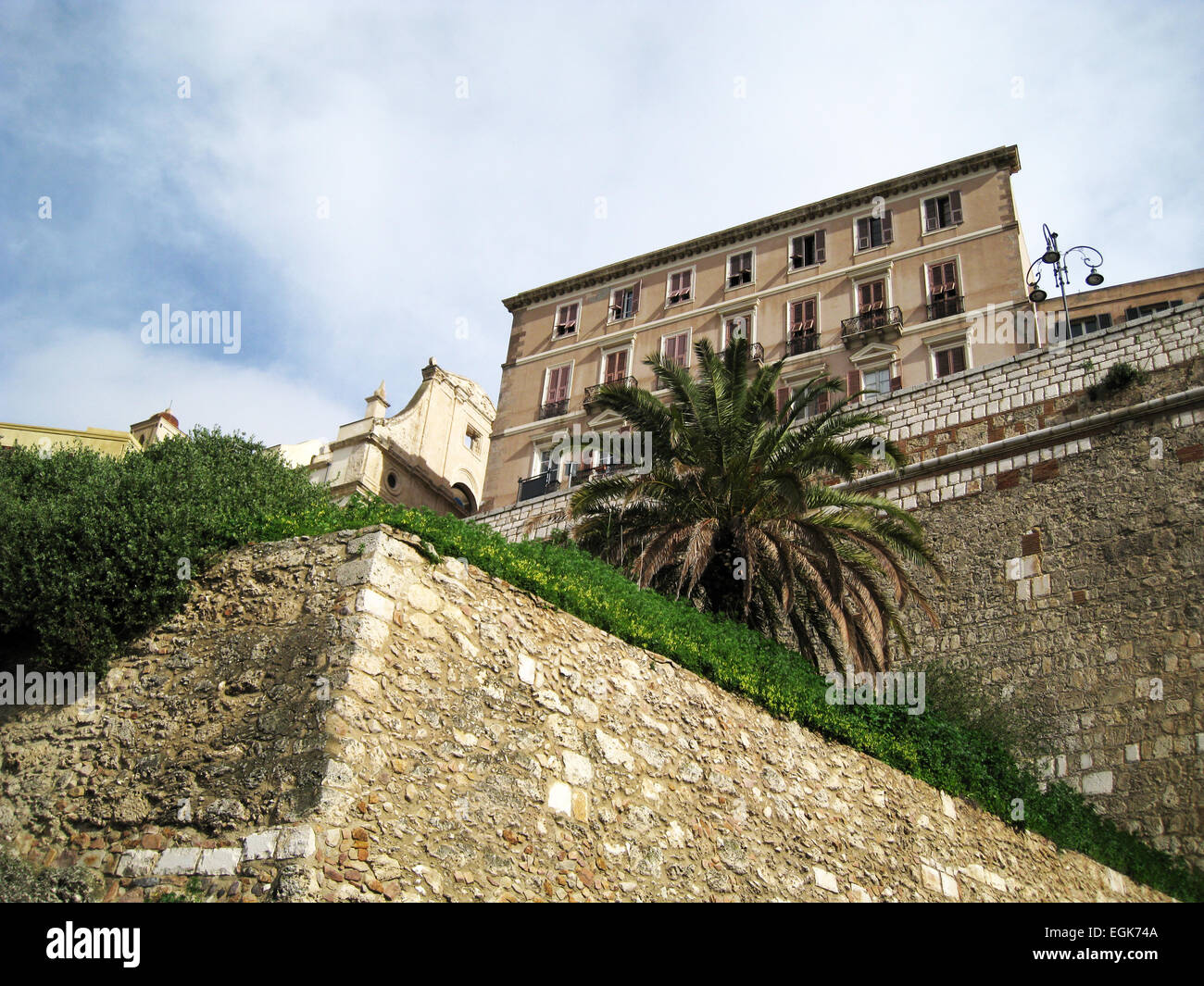Sardinia cagliari castle hi-res stock photography and images - Alamy