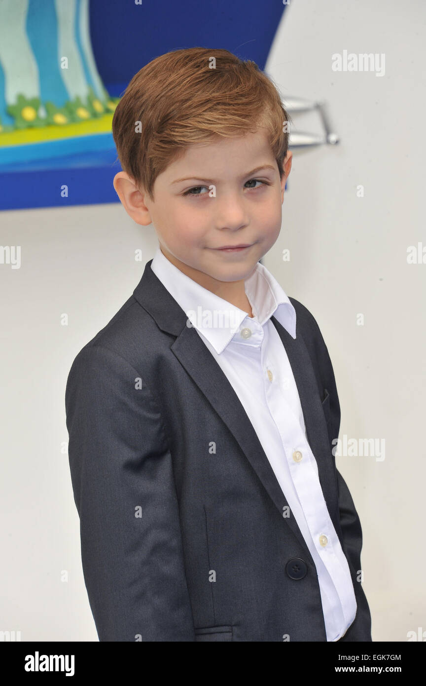 LOS ANGELES, CA - JULY 28, 2013: Jacob Tremblay at the Los Angeles ...