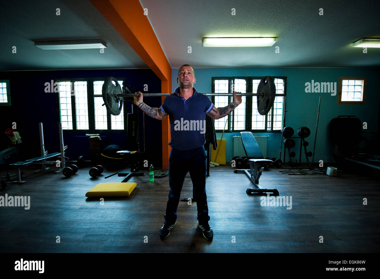 Prison gym hi-res stock photography and images - Alamy
