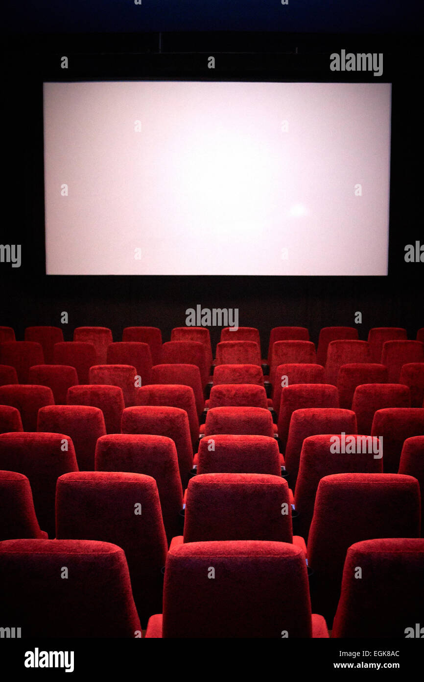 Interior view of The Phoenix Picturehouse cinema in Oxford Stock Photo ...