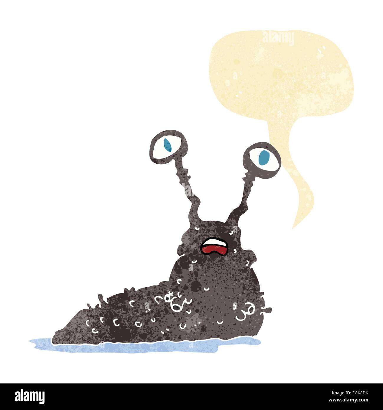 Cartoon gross slug Cut Out Stock Images & Pictures - Alamy