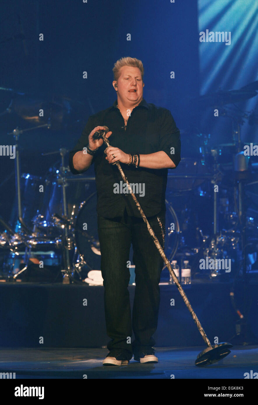 Las Vegas, Nevada, USA. 26th Feb, 2015. Gary LeVox, lead vocalist of ...