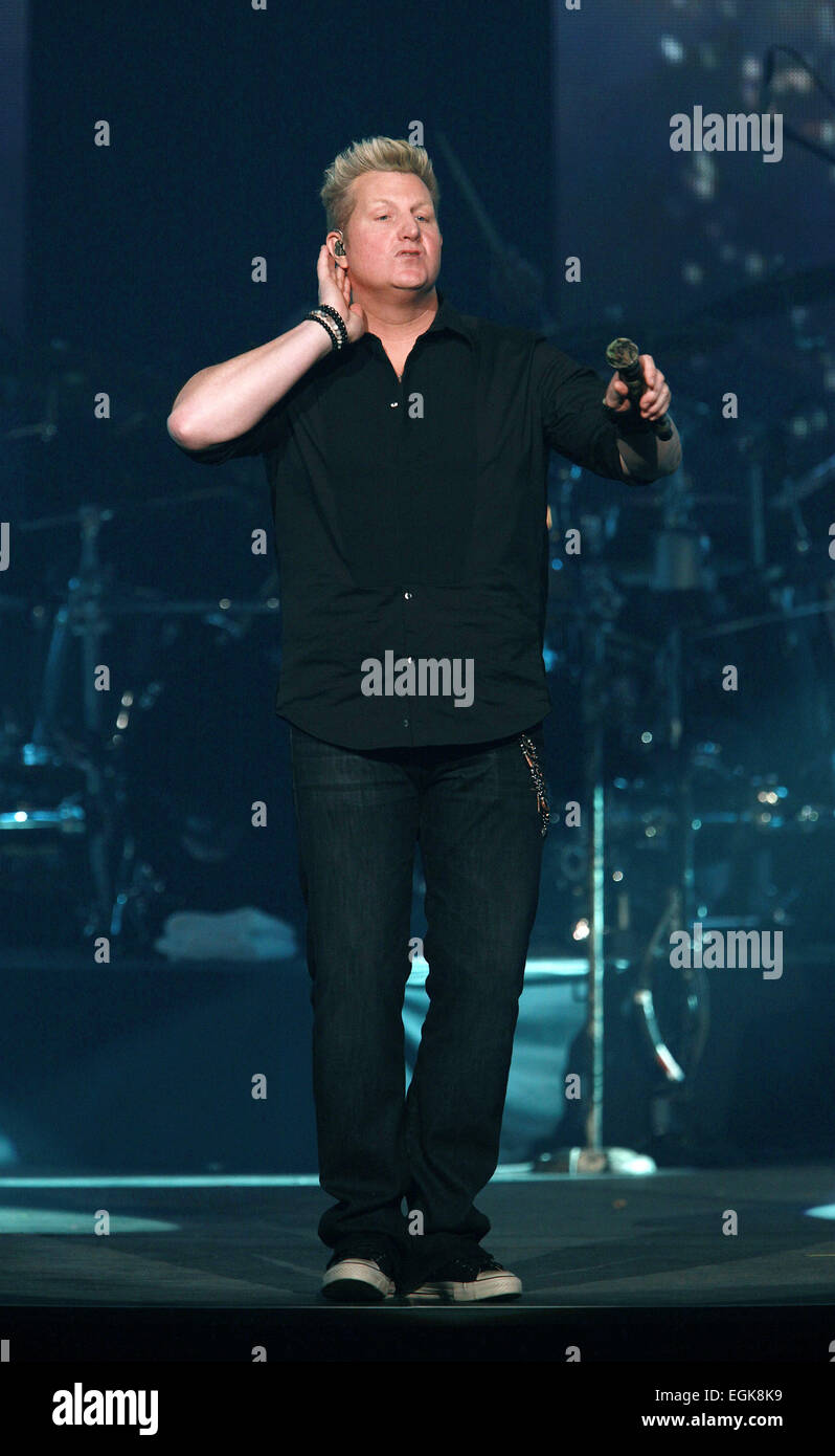 Las Vegas, Nevada, USA. 26th Feb, 2015. Gary LeVox, lead vocalist of ...