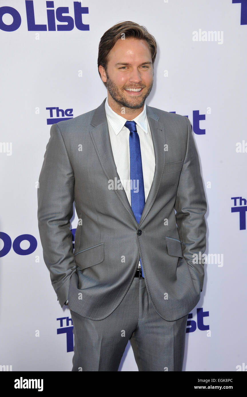 LOS ANGELES, CA - JULY 23, 2013: Scott Porter at the Los Angeles ...