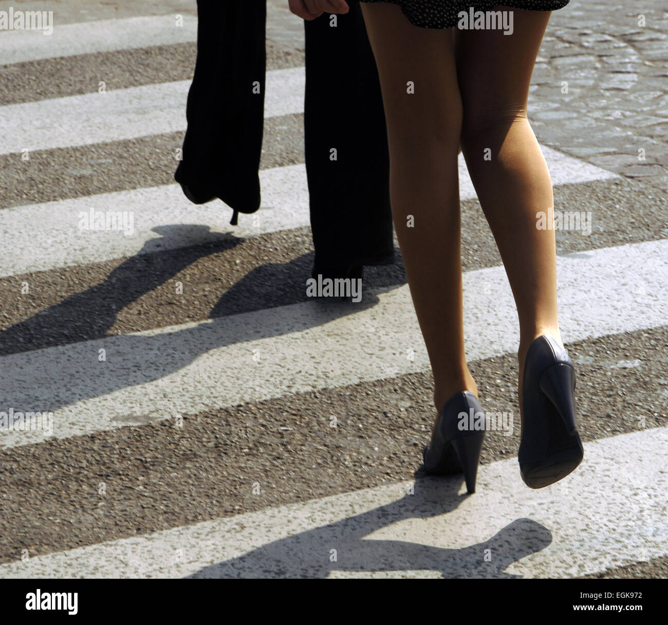 Step crossing hi-res stock photography and images - Alamy