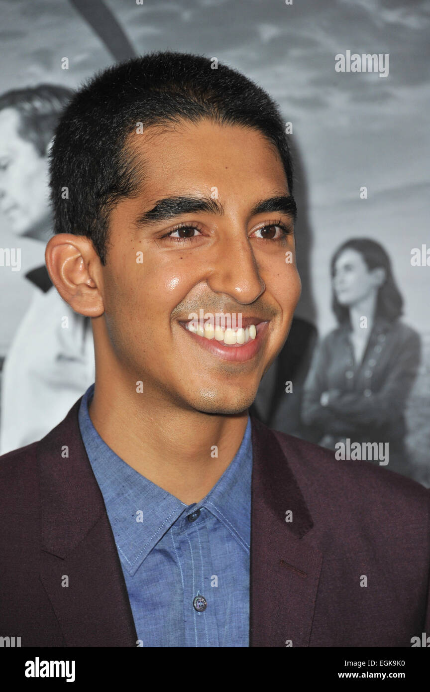 LOS ANGELES, CA - JULY 10, 2013: Dev Patel at the season two premiere ...