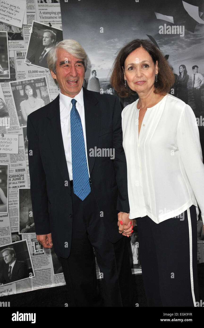 LOS ANGELES, CA - JULY 10, 2013: Sam Waterston at the season two ...