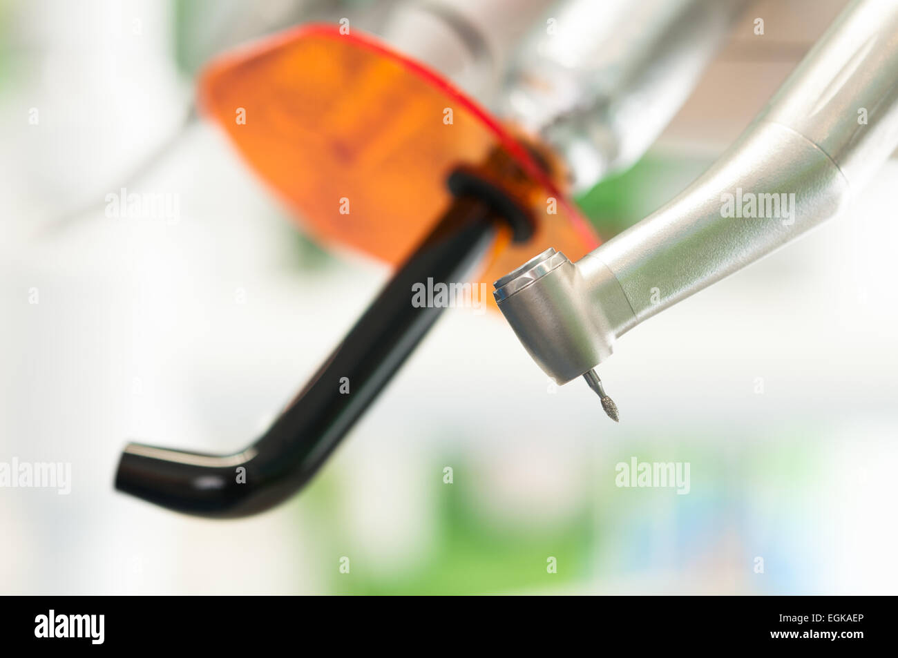 Dentist tools and equipment at dental office Stock Photo - Alamy