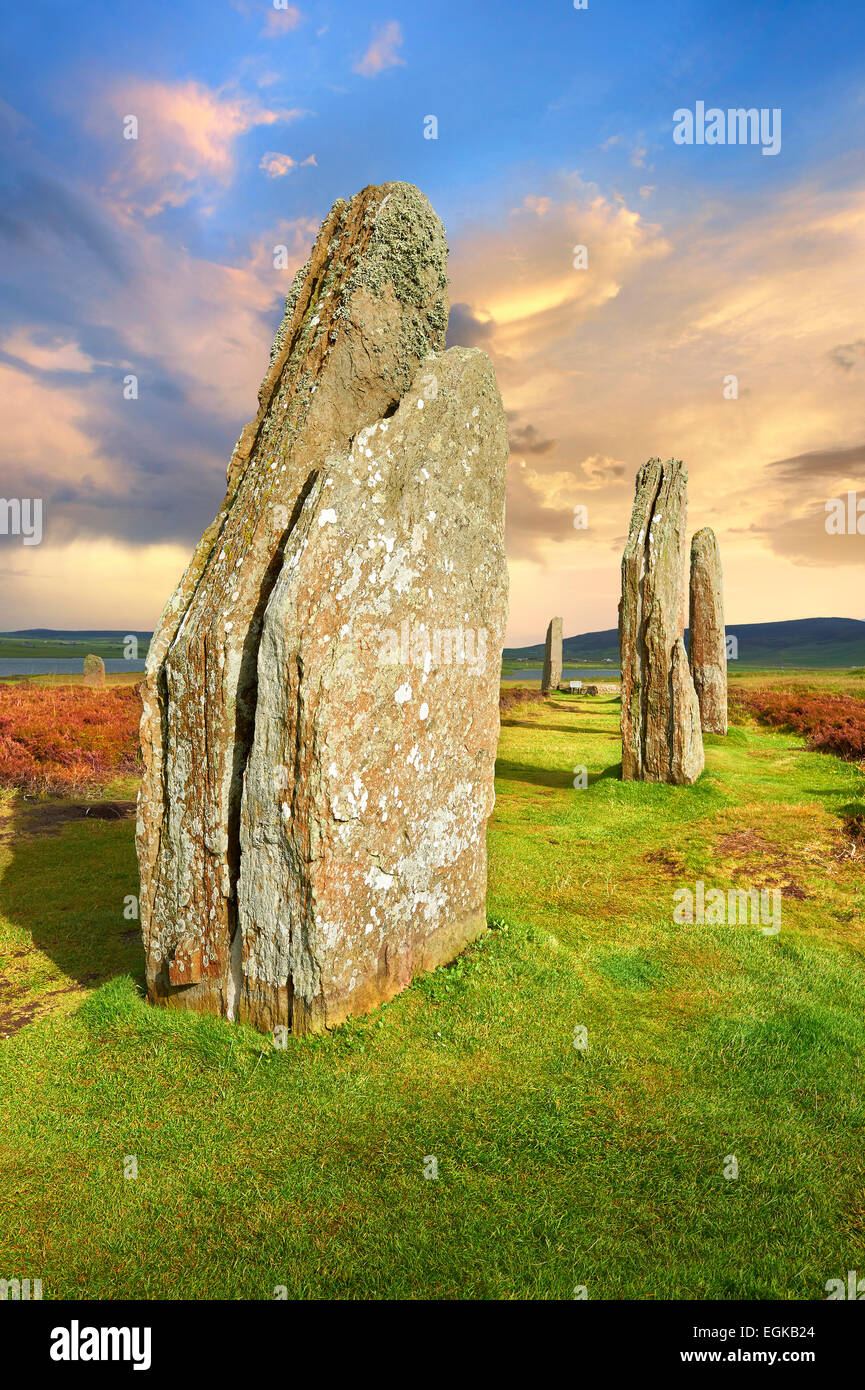 Ring of brodgar summer hi-res stock photography and images - Alamy