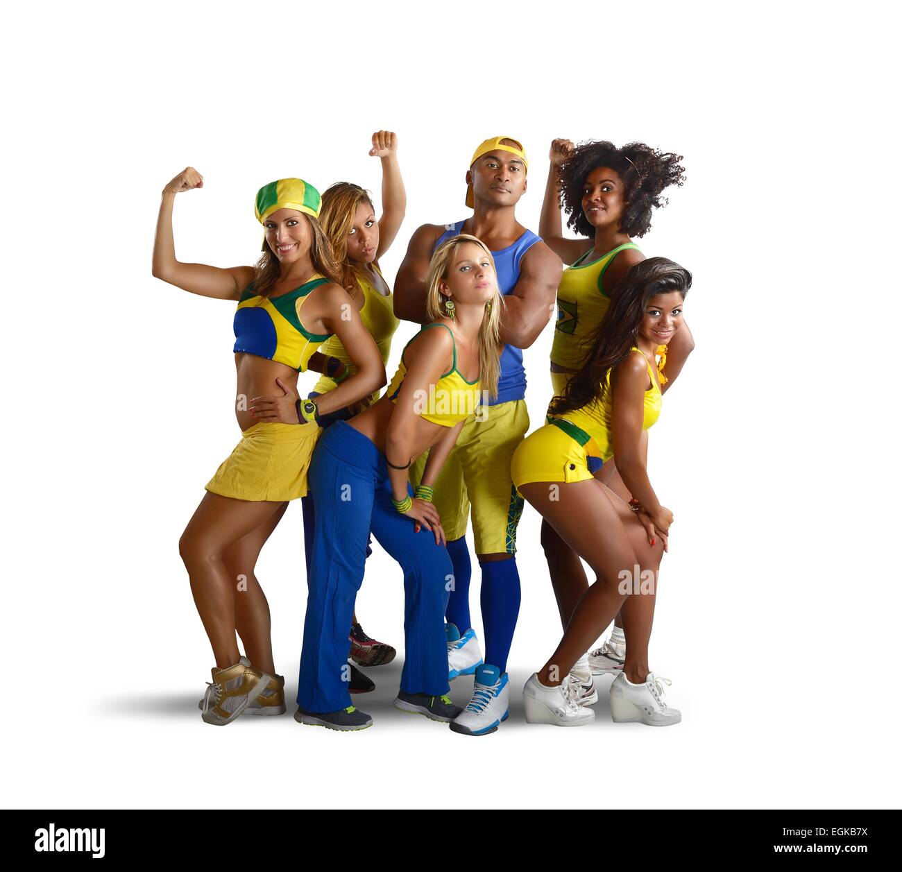 Step team Cut Out Stock Images & Pictures - Alamy
