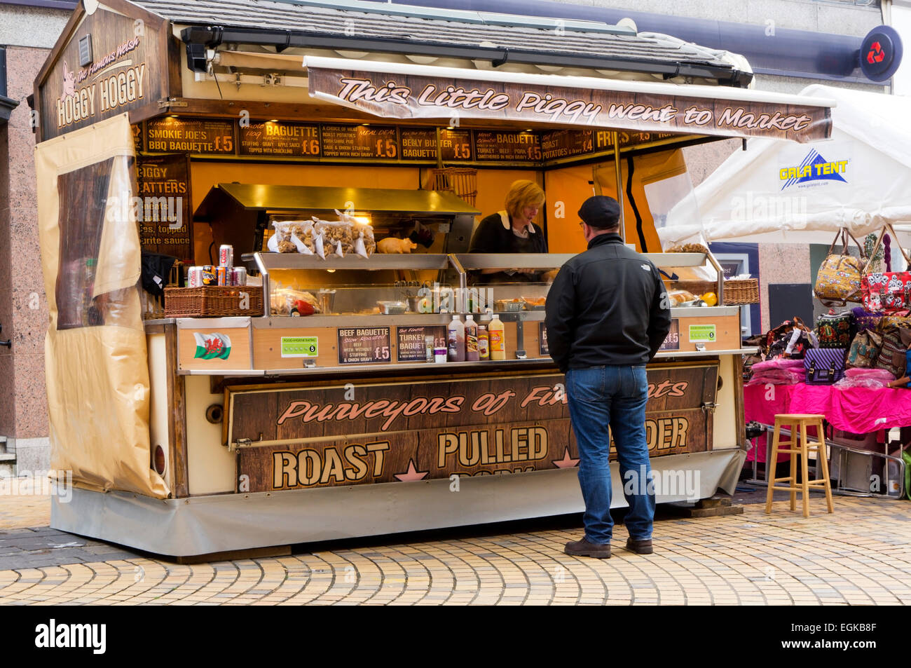 Market stalls in bromley high hi-res stock photography and images - Alamy