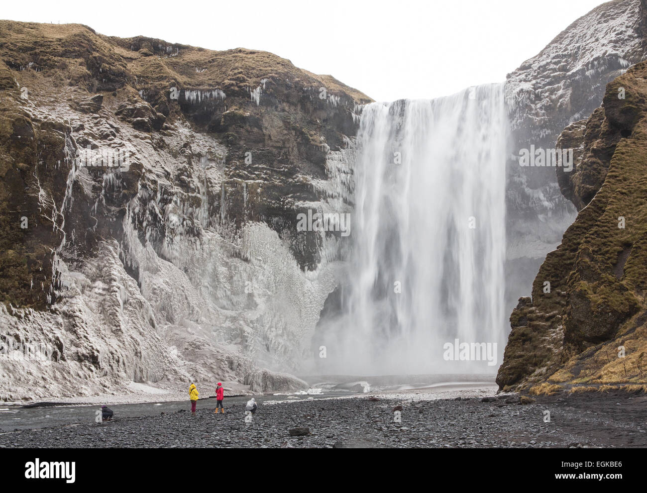 Skogafoss waterfall hi-res stock photography and images - Alamy