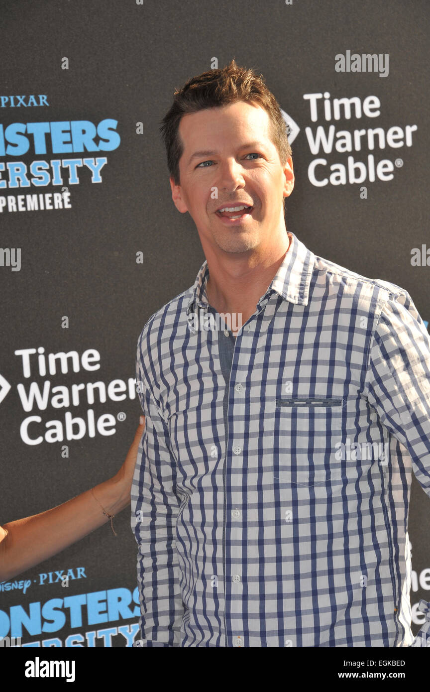 LOS ANGELES, CA - JUNE 17, 2013: Sean Hayes at the world premiere of ...
