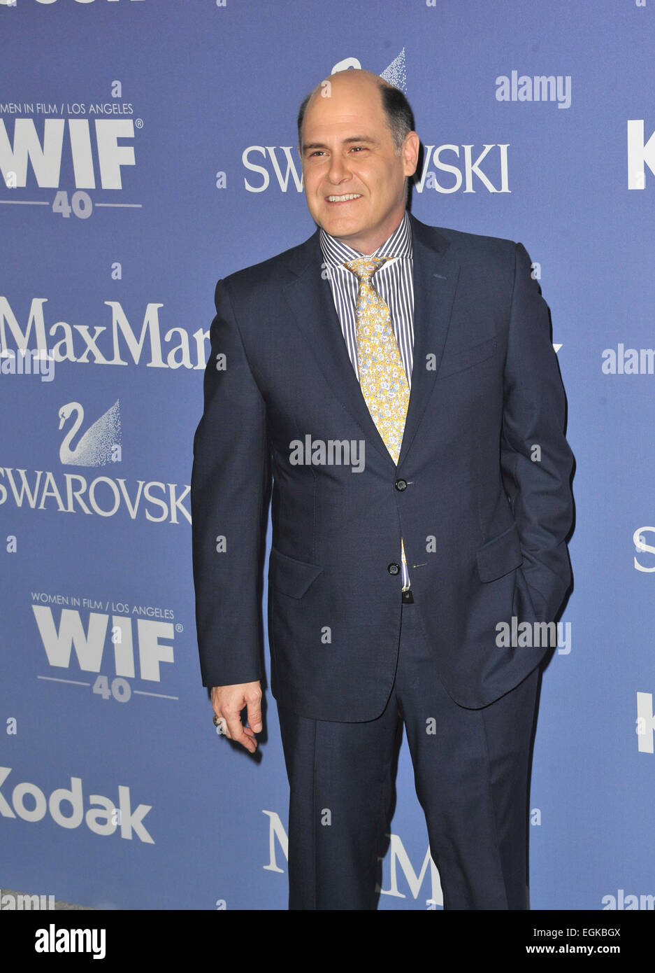 LOS ANGELES, CA - JUNE 12, 2013: Mad Men creator Matthew Weiner at the ...
