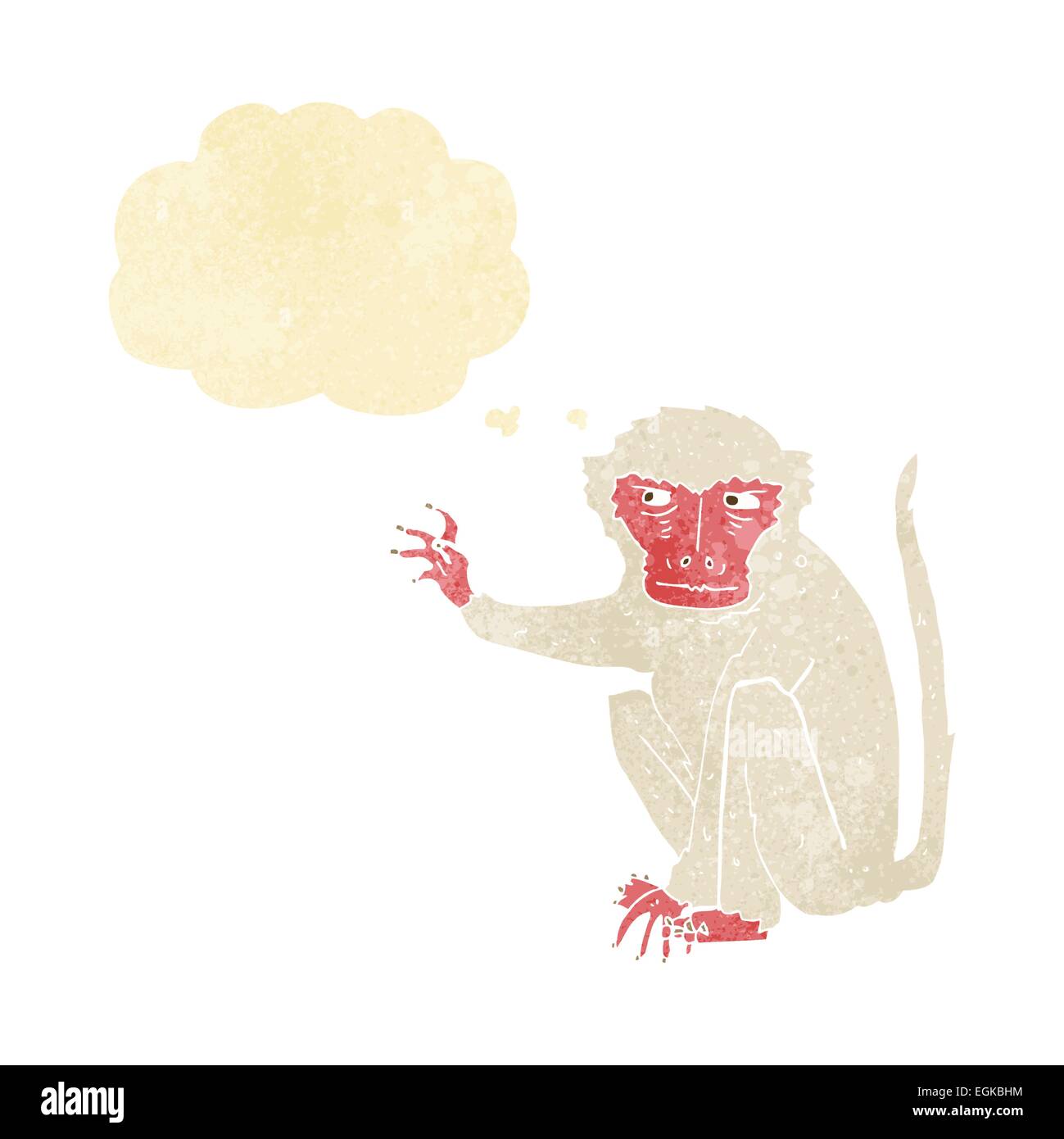 Cartoon evil monkey bubble hi-res stock photography and images - Alamy