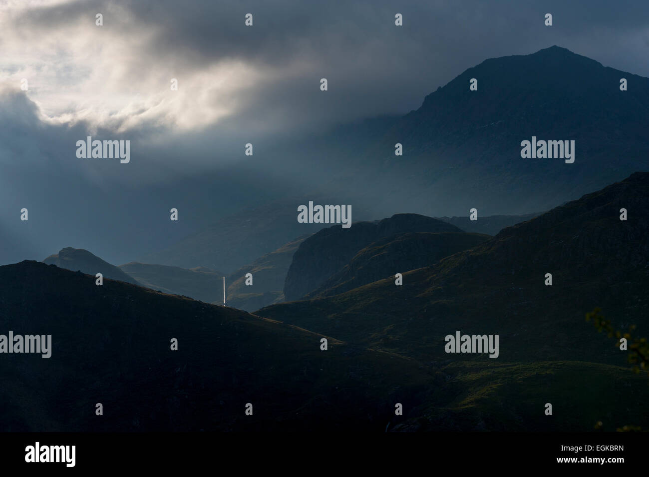 Aerial view of snowdonia hi-res stock photography and images - Alamy