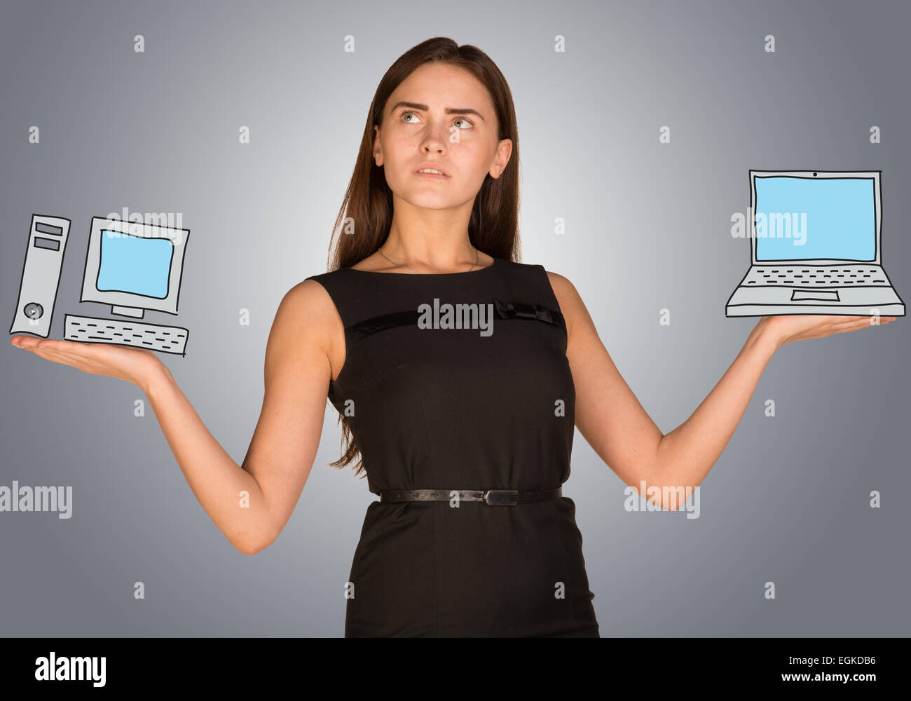 Illustration collage choice hi-res stock photography and images - Alamy