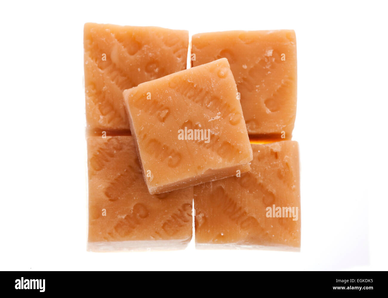 pile of fudge confectionery cutout Stock Photo - Alamy