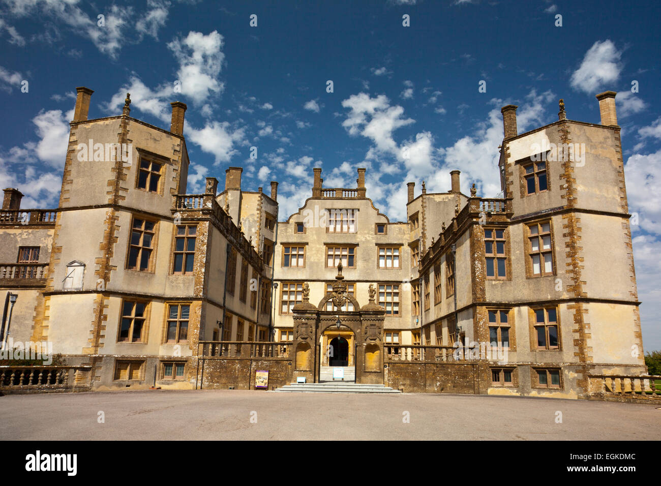 Sherborne Castle - a 16th-century Tudor mansion from 1594 in Dorset ...