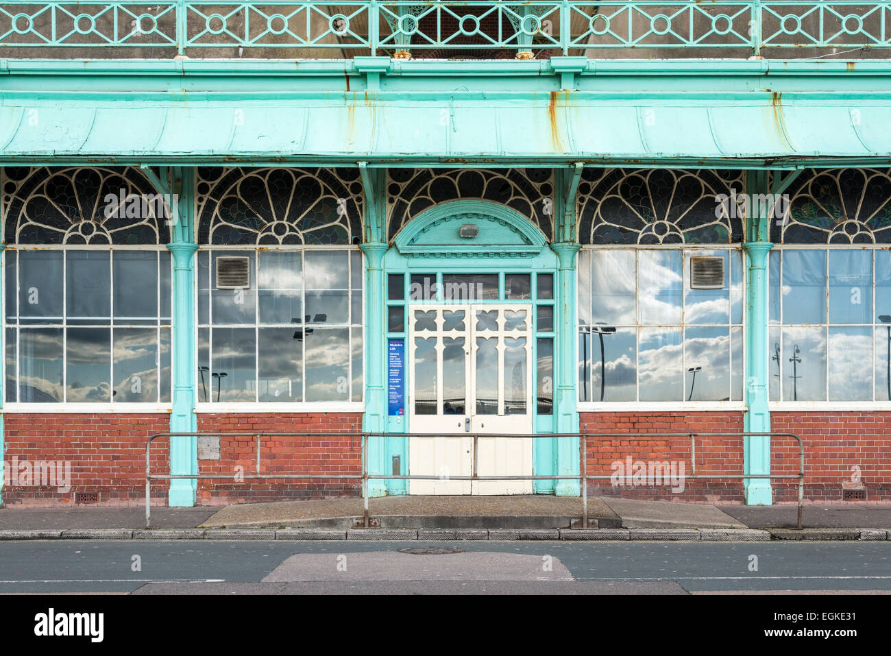 Traditional seafront architecture and buildings at Brighton UK Stock ...