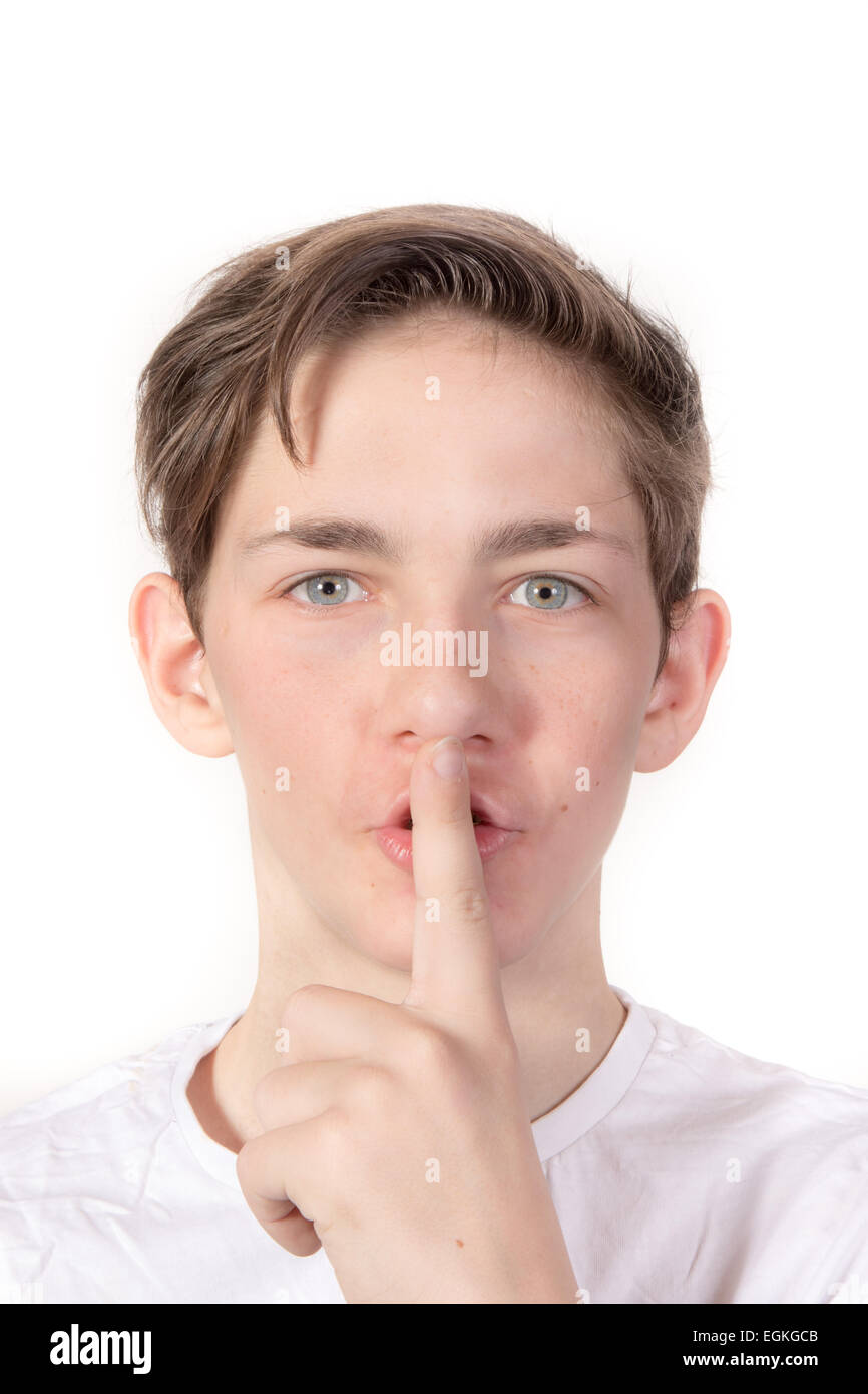 Portrait white british teen boy hi-res stock photography and images - Alamy