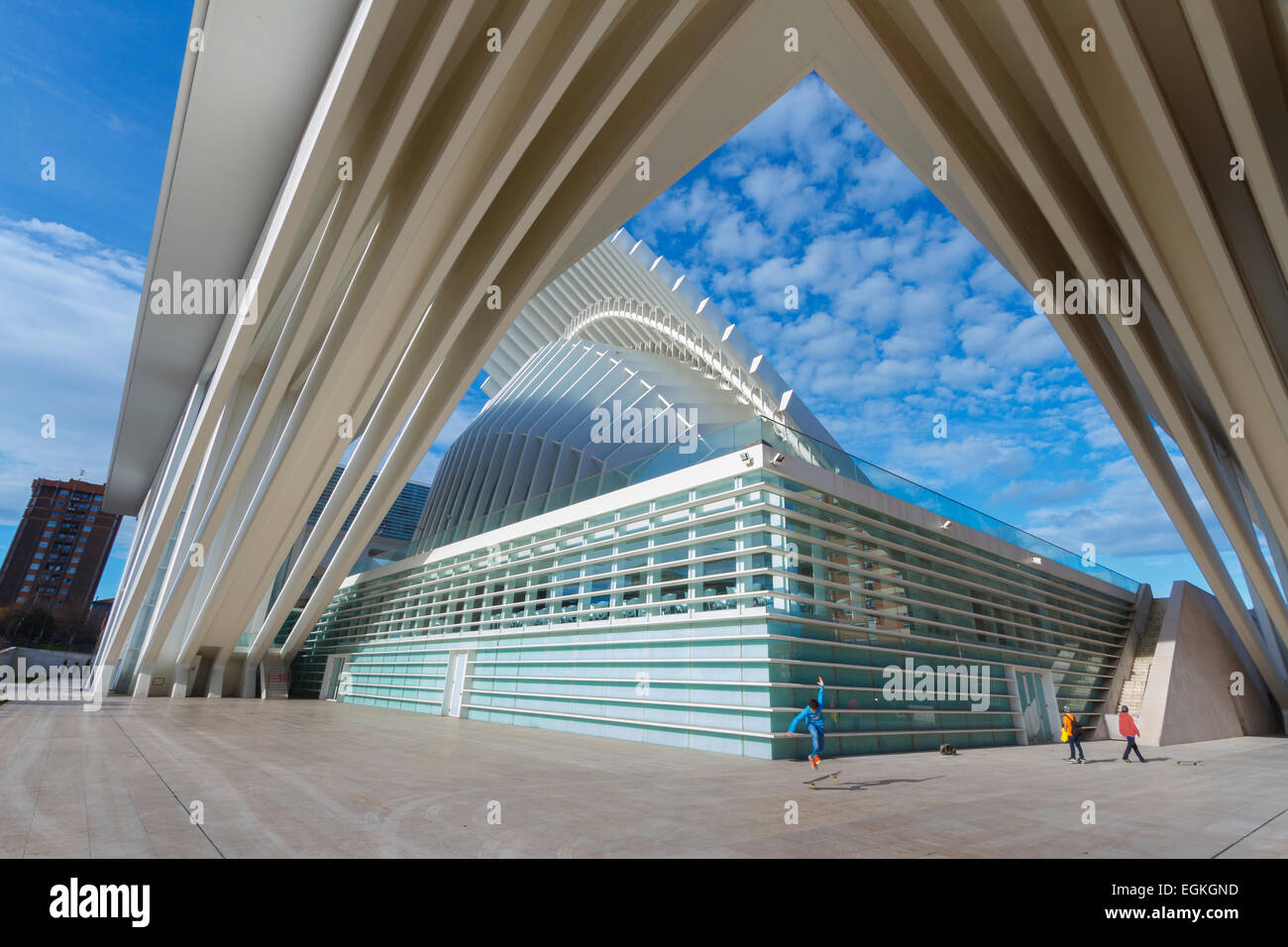 Modern architecture edifice Stock Photo - Alamy