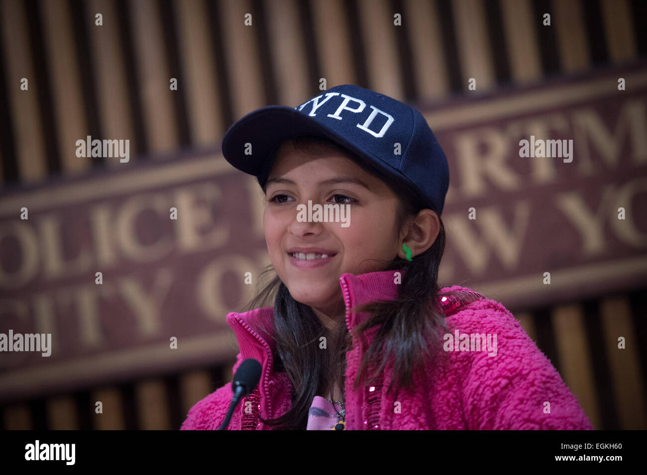 Manhattan, New York, USA. 25th Feb, 2015. SAVANNAH SOLIS, 10 of Tyler ...
