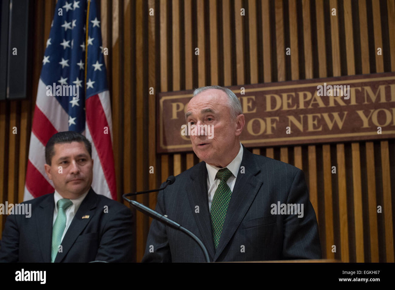 Manhattan, New York, USA. 25th Feb, 2015. FBI Assistant Director DIEGO ...