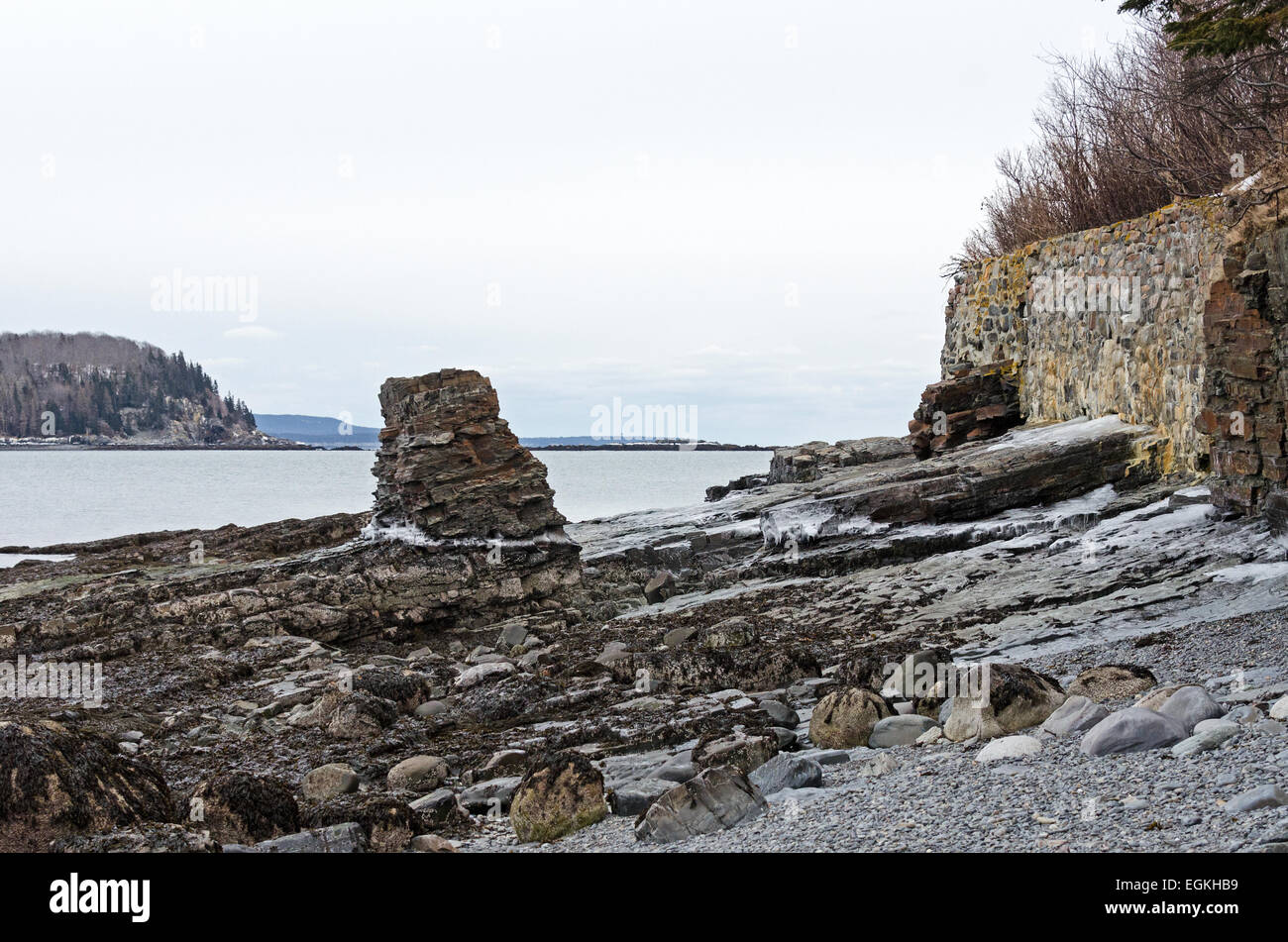 Bar harbor formation hi-res stock photography and images - Alamy