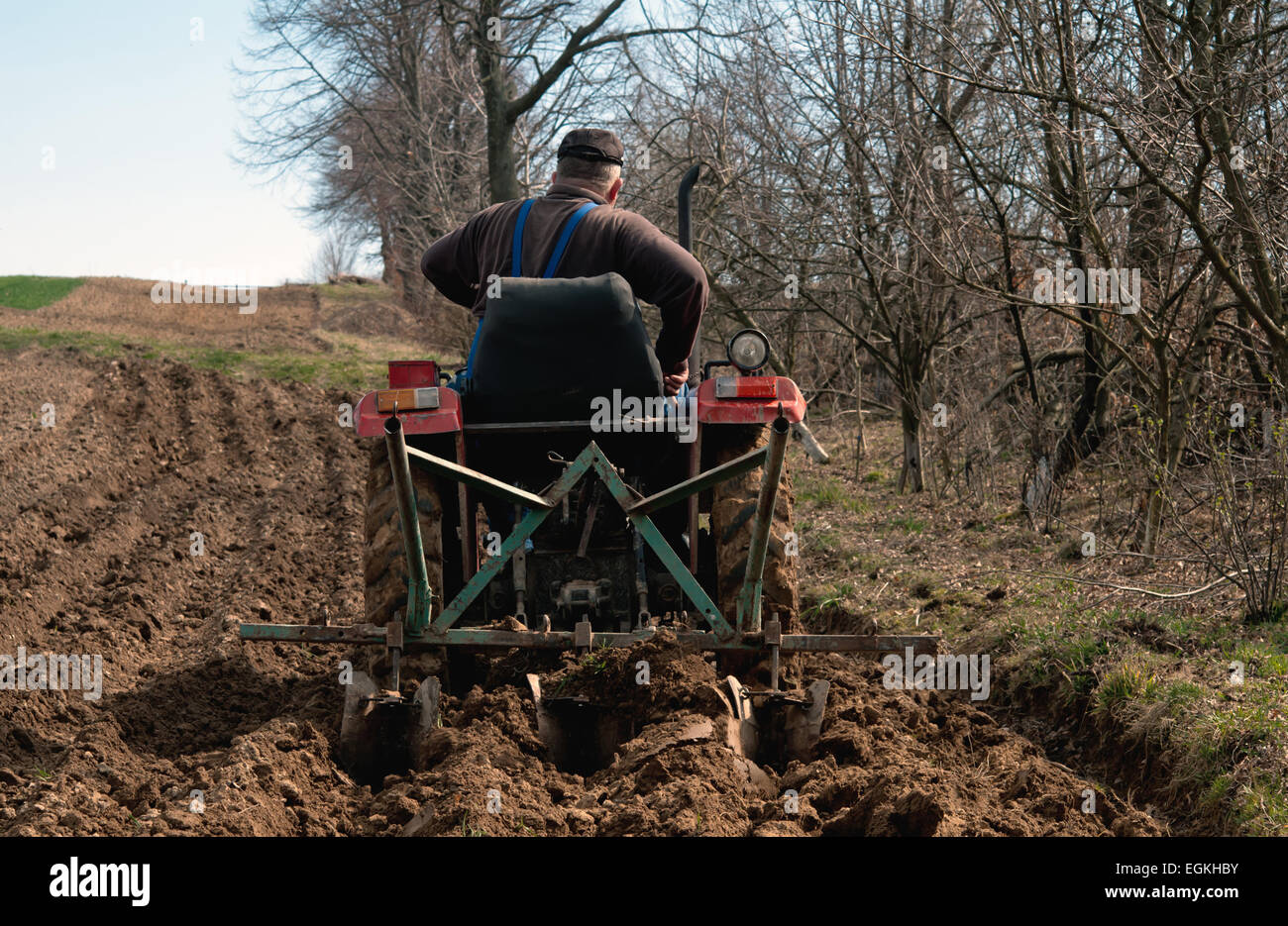 Plow the soil hi-res stock photography and images - Alamy