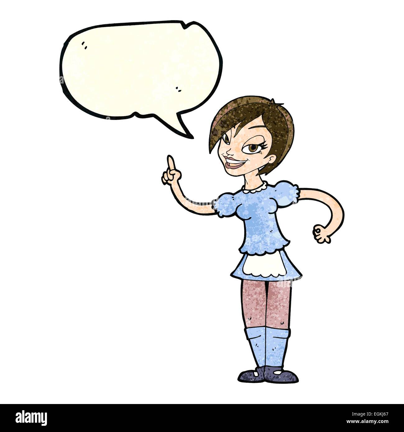 Cartoon waitress taking order hi-res stock photography and images - Alamy
