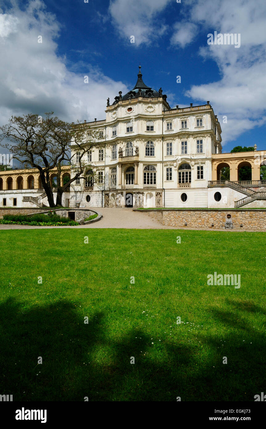 The Ploskovice Castle Stock Photo - Alamy