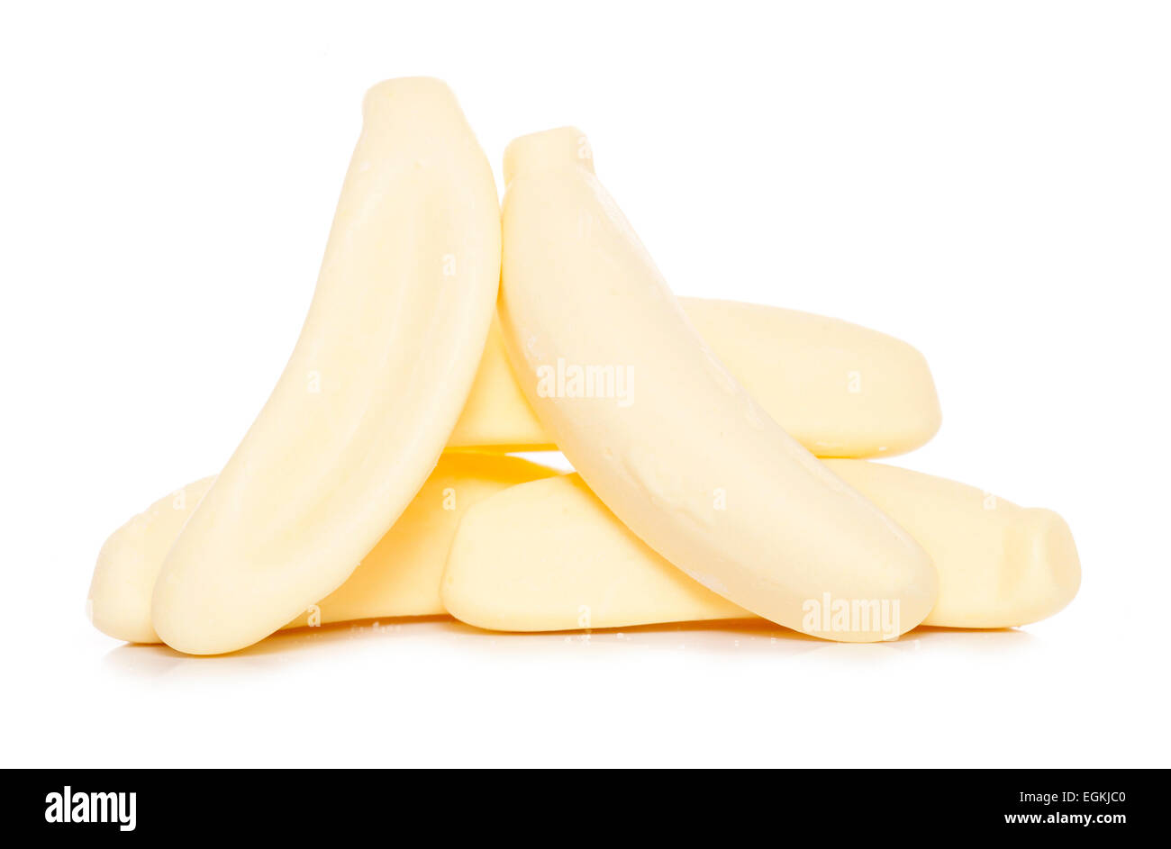 banana sweets studio cut out Stock Photo - Alamy